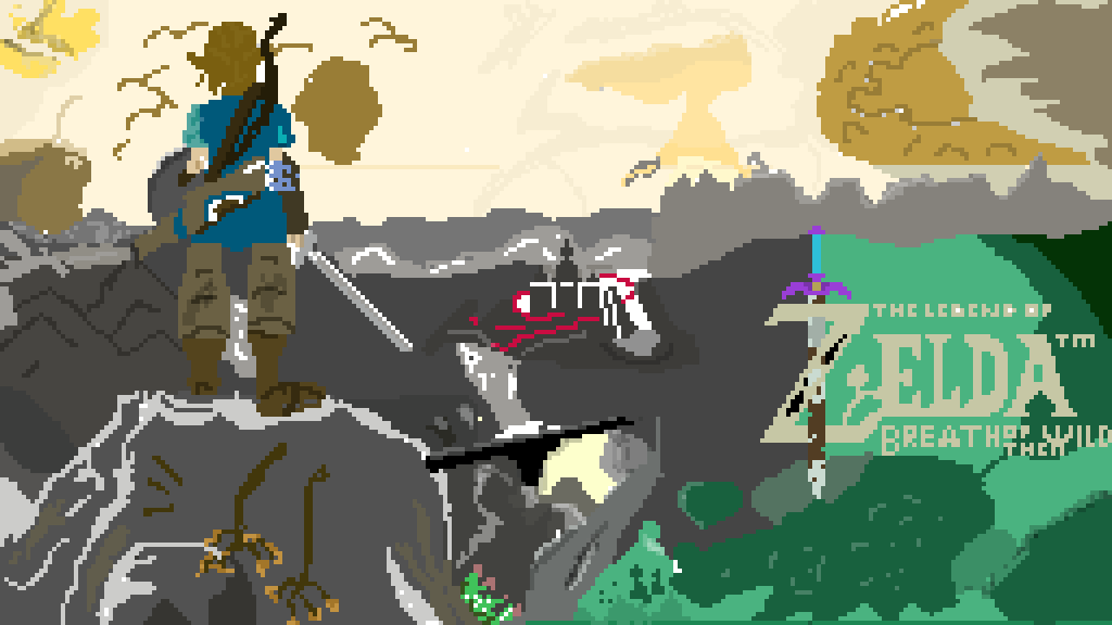 Pixilart - Zelda: Breath of The Pixel by RetroUpgrade