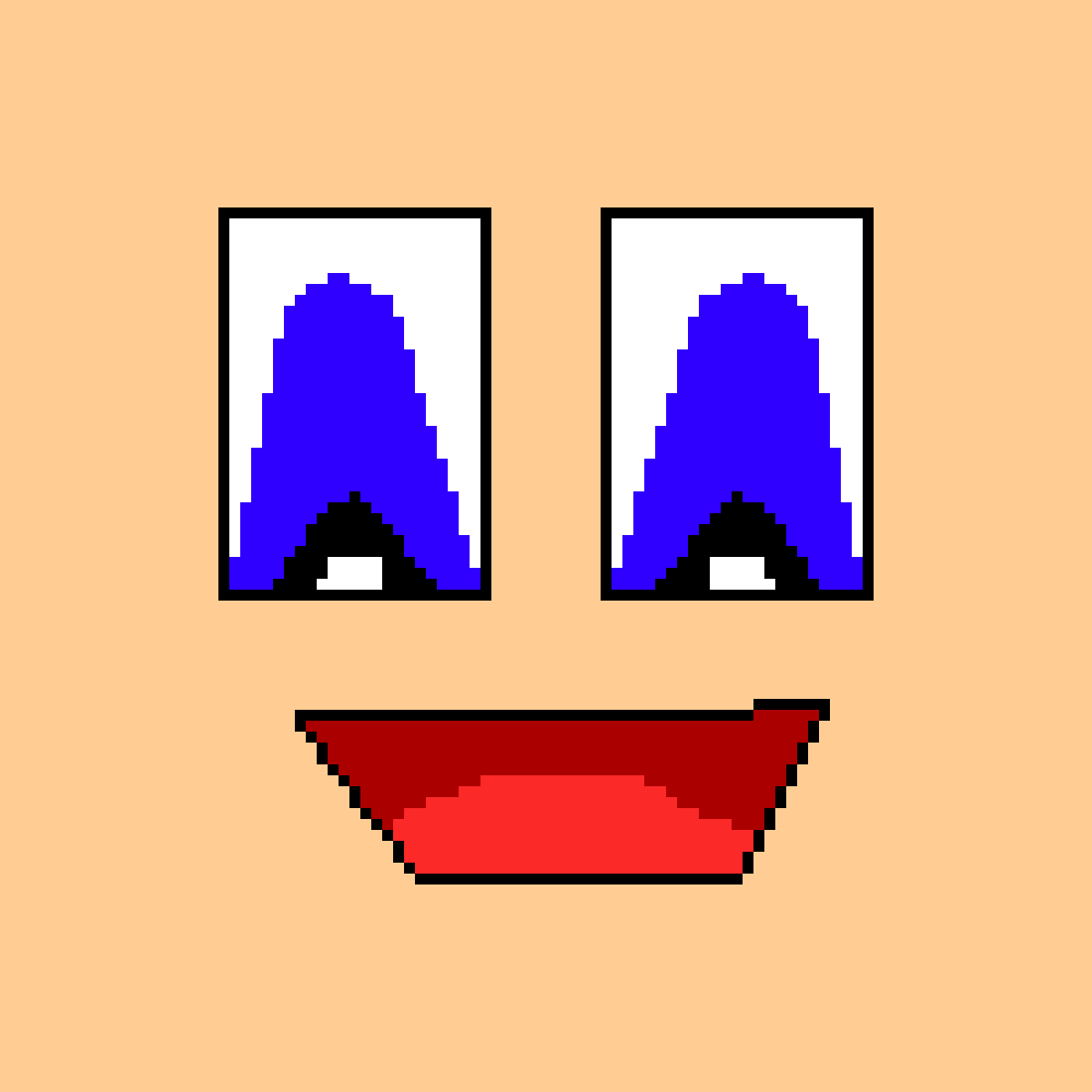 Pixilart - face by pixlecheese