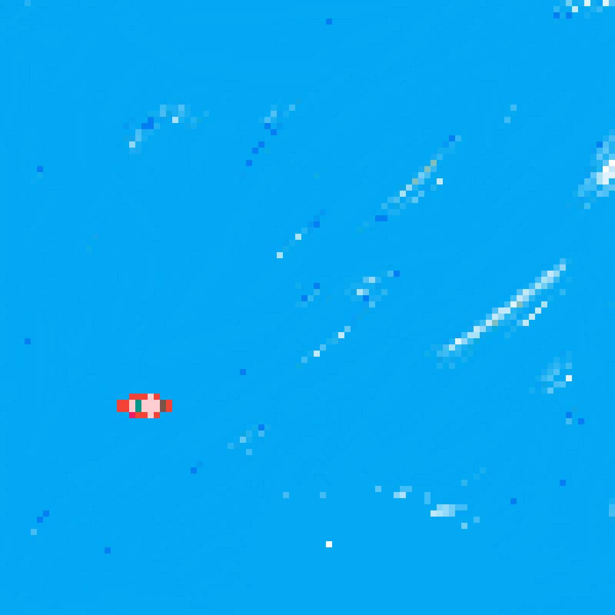Pixilart - badly drawn shark attack by perple-dyno