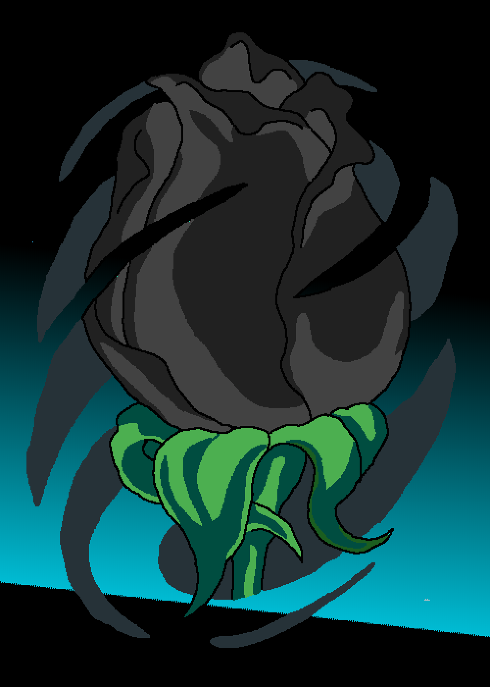 Editing A dead rose - Free online pixel art drawing tool - Pixilart