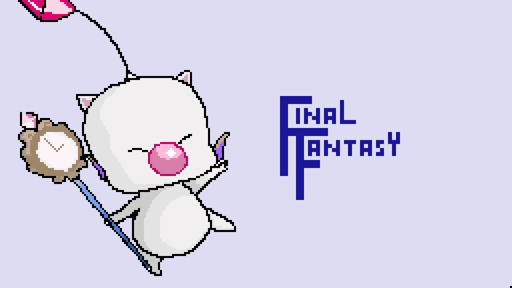 Editing Final fantasy moogle - Free online pixel art drawing tool ...