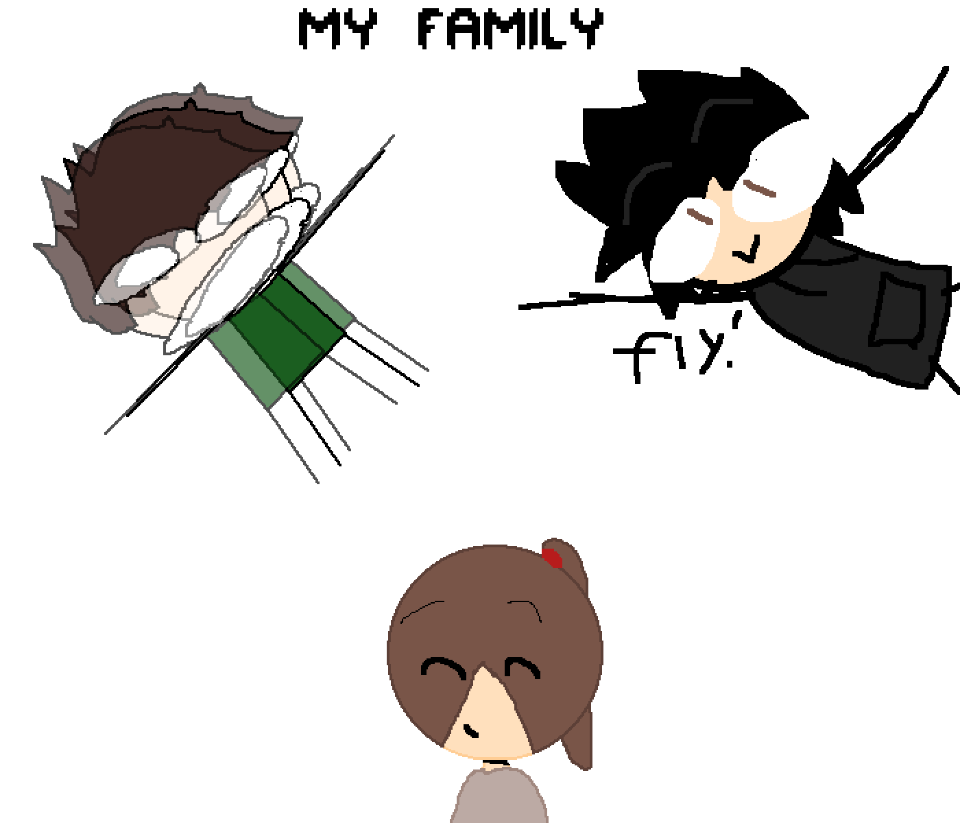 Pixilart - lol family by X-albertry