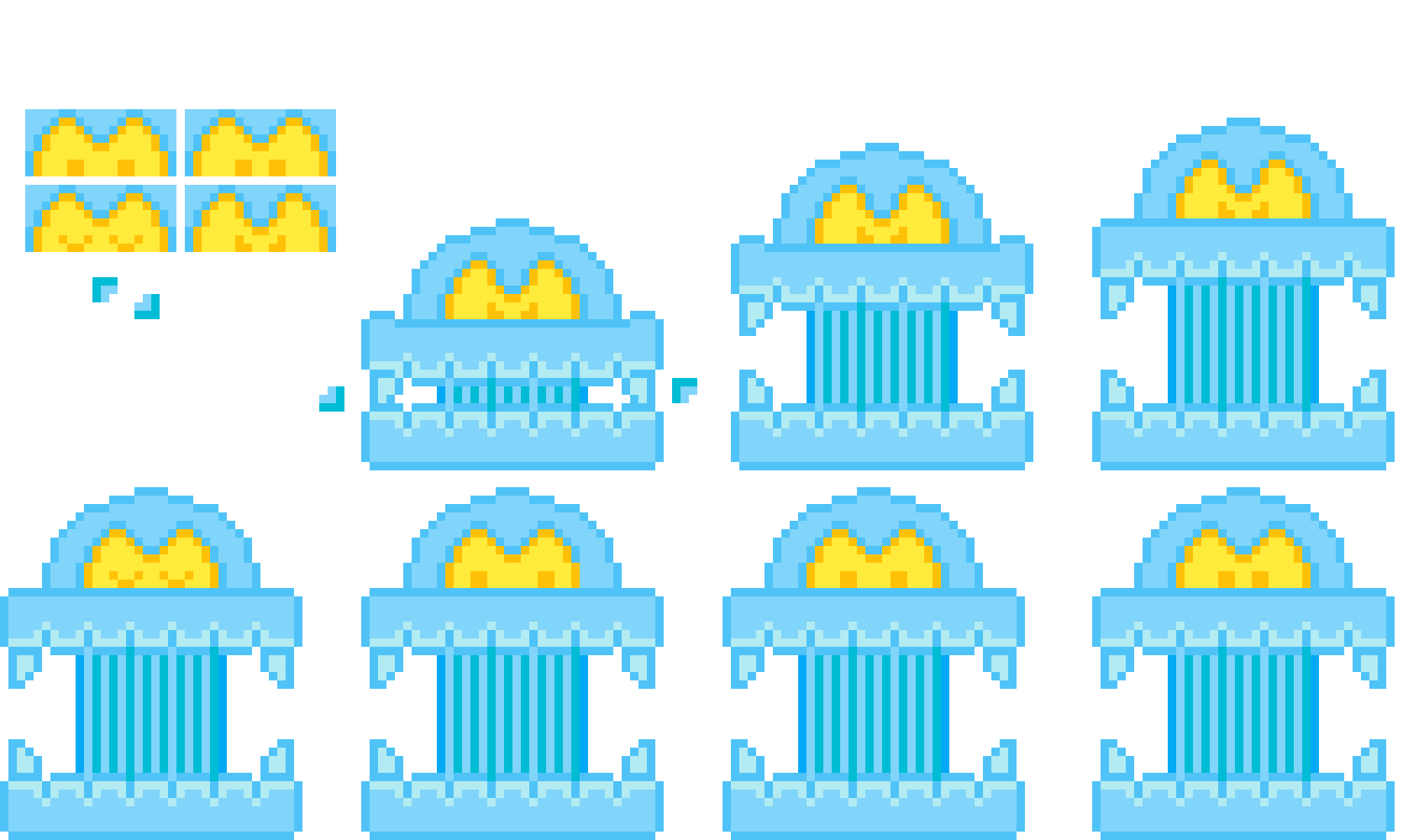 Pixilart - Ice Breaker Sprite Sheet by MrBowser
