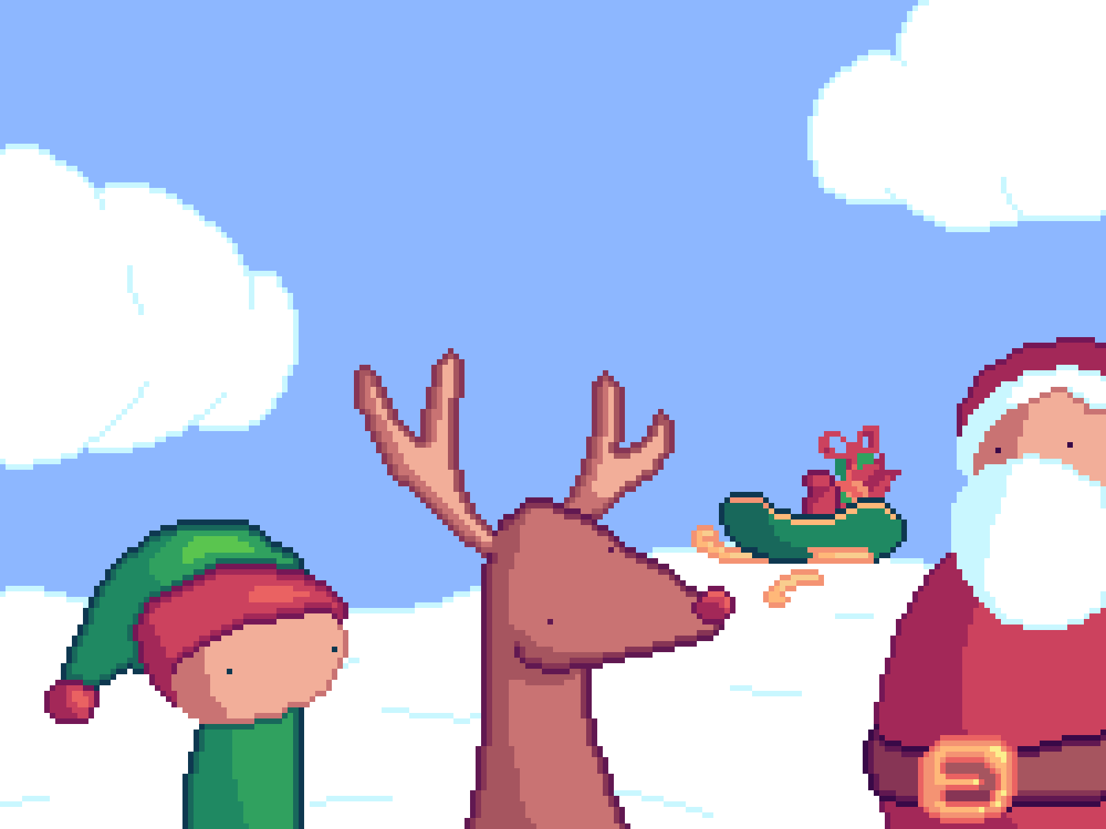 Pixilart - Oh Santa by CaedToonS