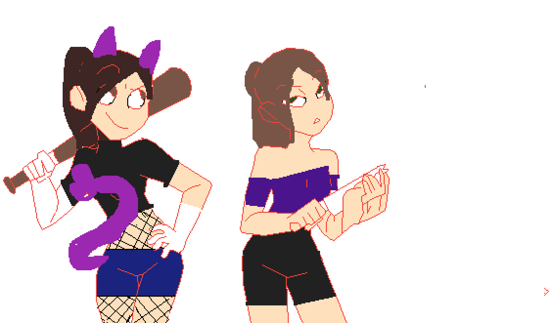 Editing Baddies - Free online pixel art drawing tool - Pixilart