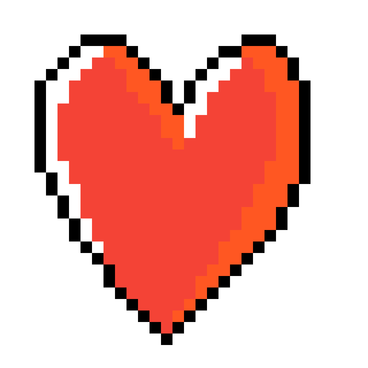 Editing Red Heart - Free online pixel art drawing tool - Pixilart