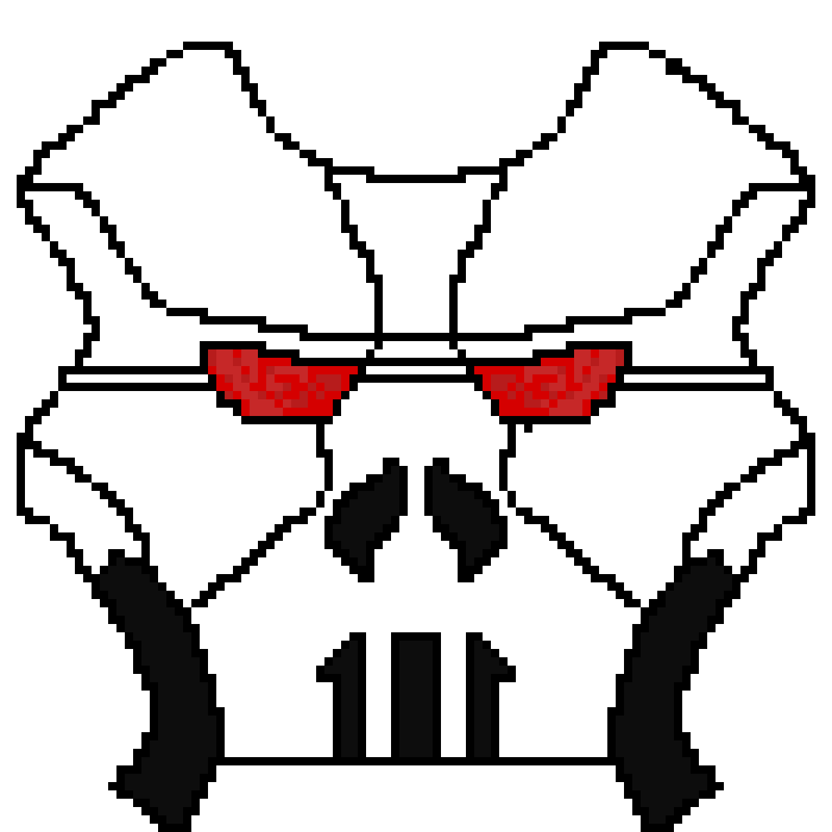 Pixilart - war machine helmet part 1 by Fluckboy