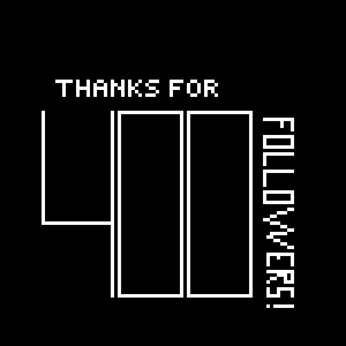 Pixilart - 400 followers! by IV477