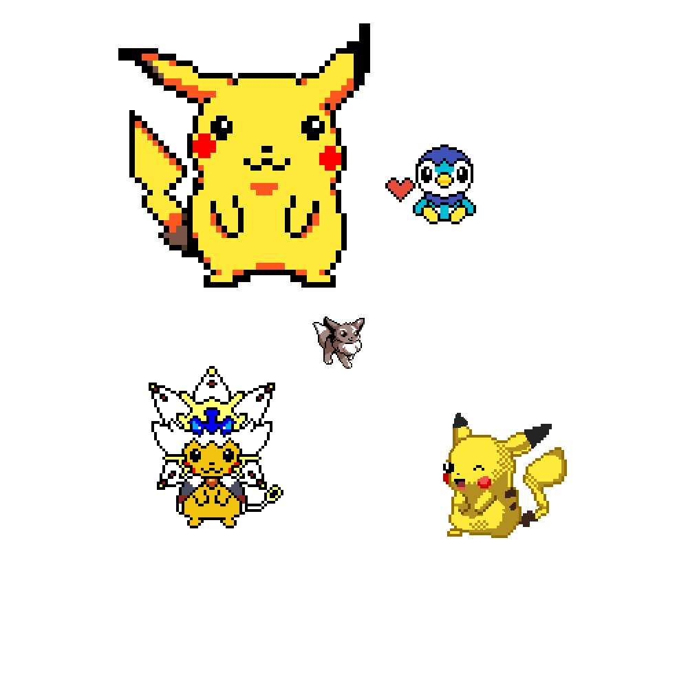 Editing add a pokemon - Free online pixel art drawing tool - Pixilart