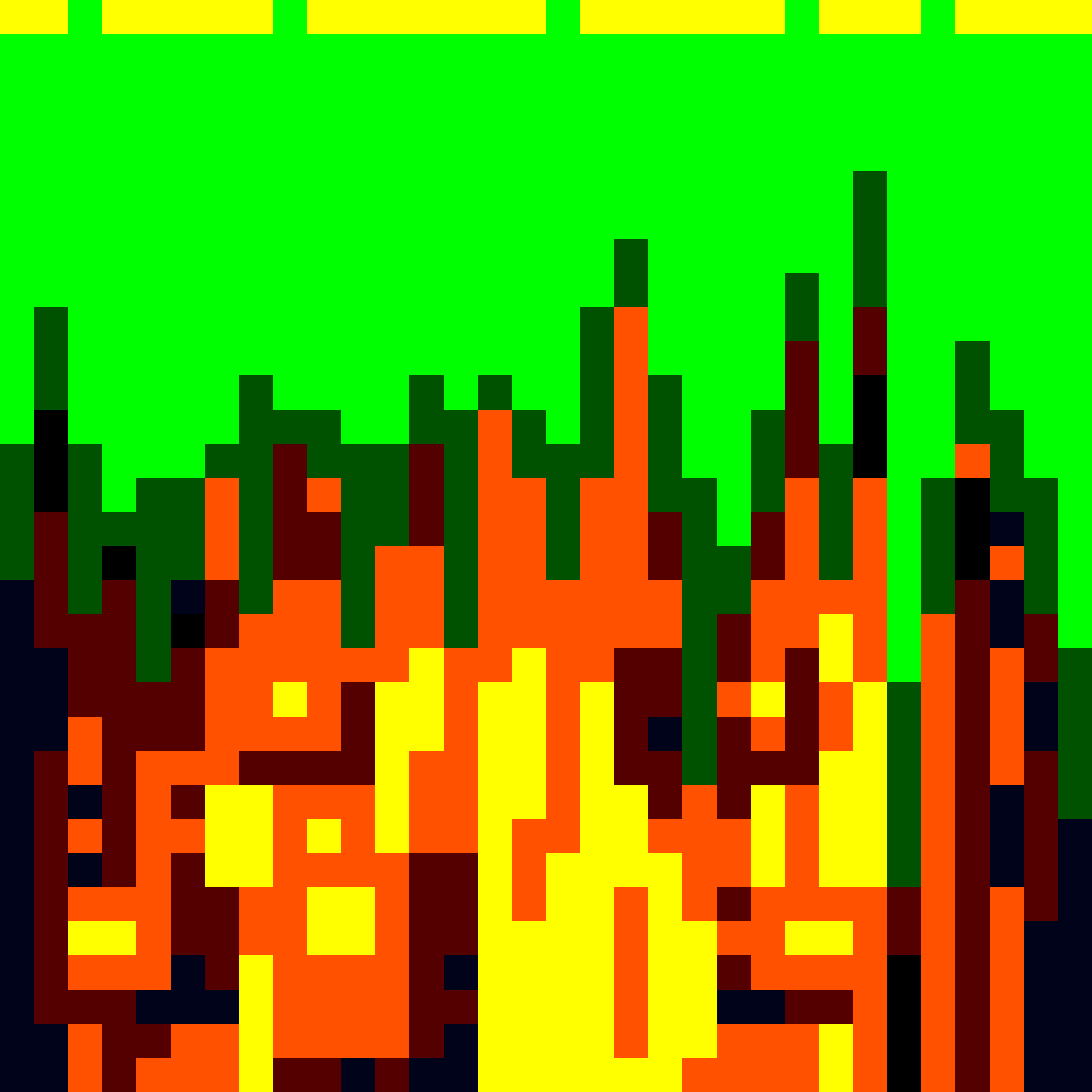 Pixilart - Angel Island GG ground by Netz-I-Guess