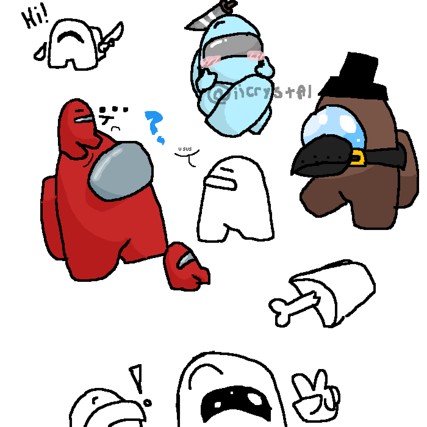 Pixilart - U sus boi by Kavehsimp6969