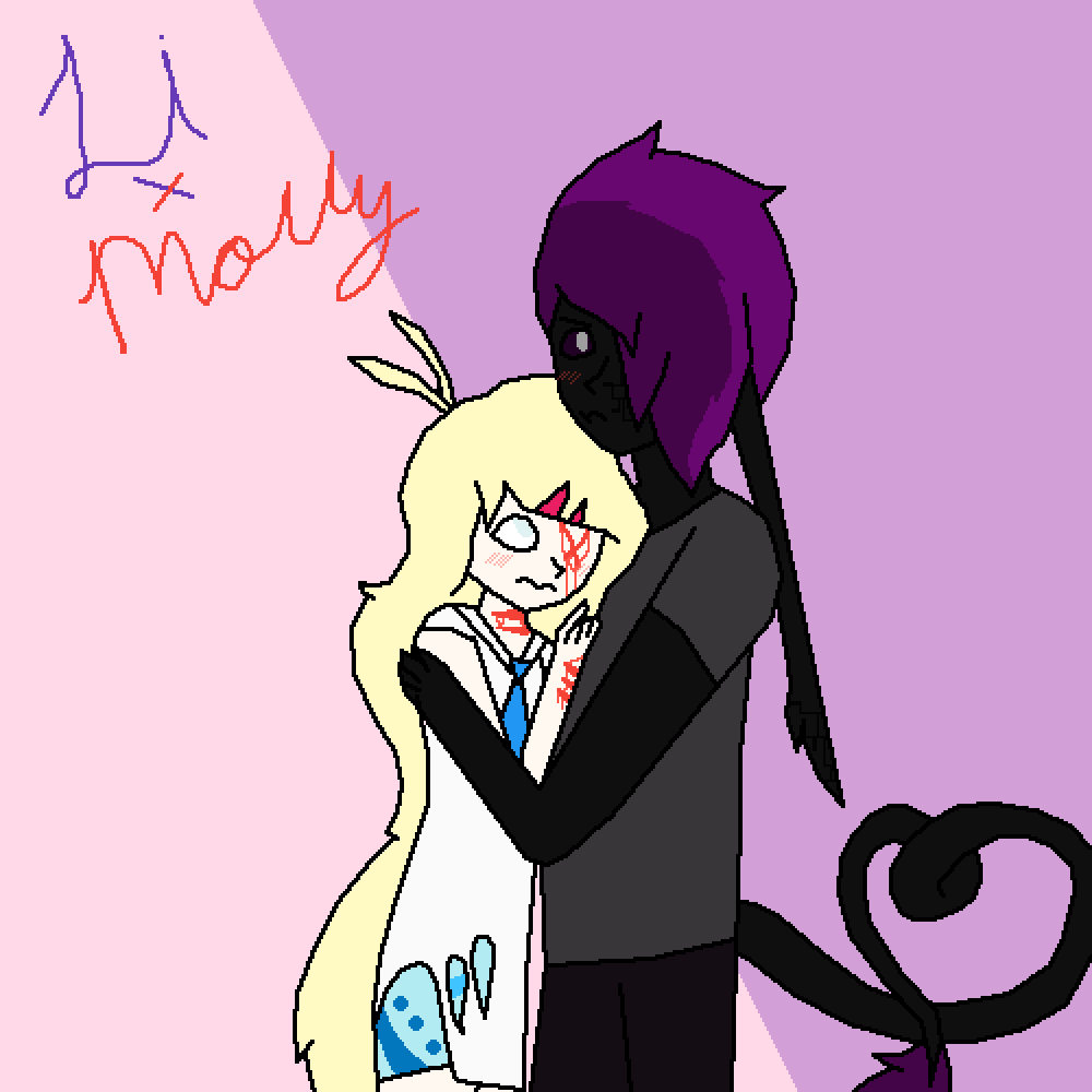 Pixilart - Li x Molly by purple100