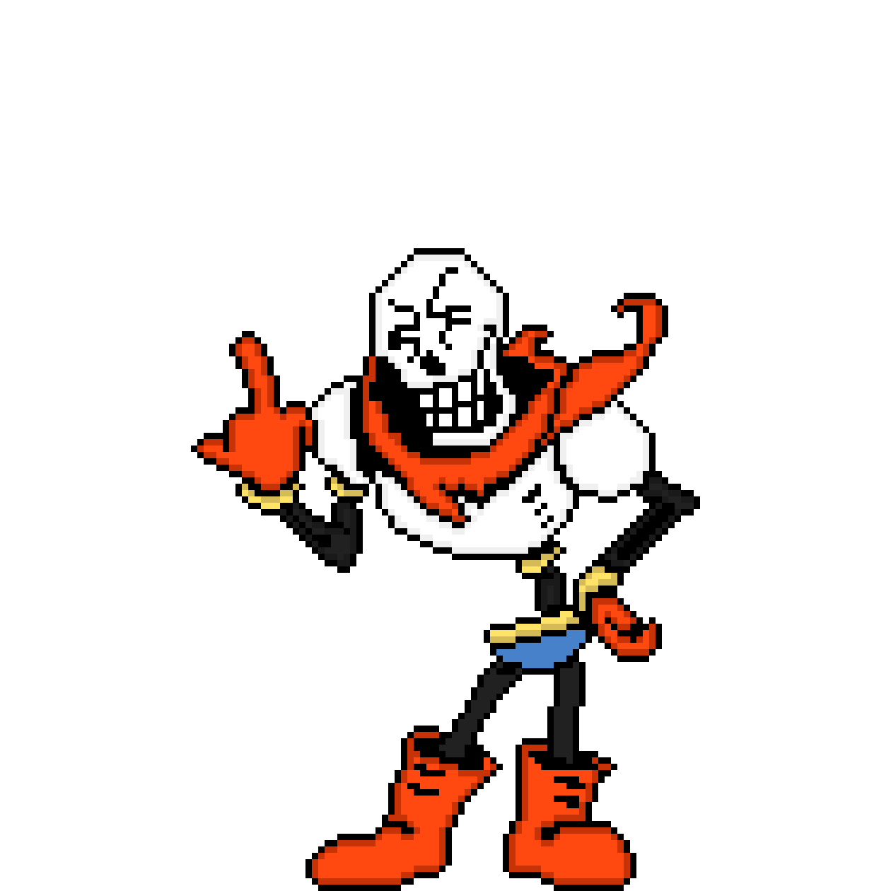 Pixilart - Shaded middle finger pap by SorrowsDawn