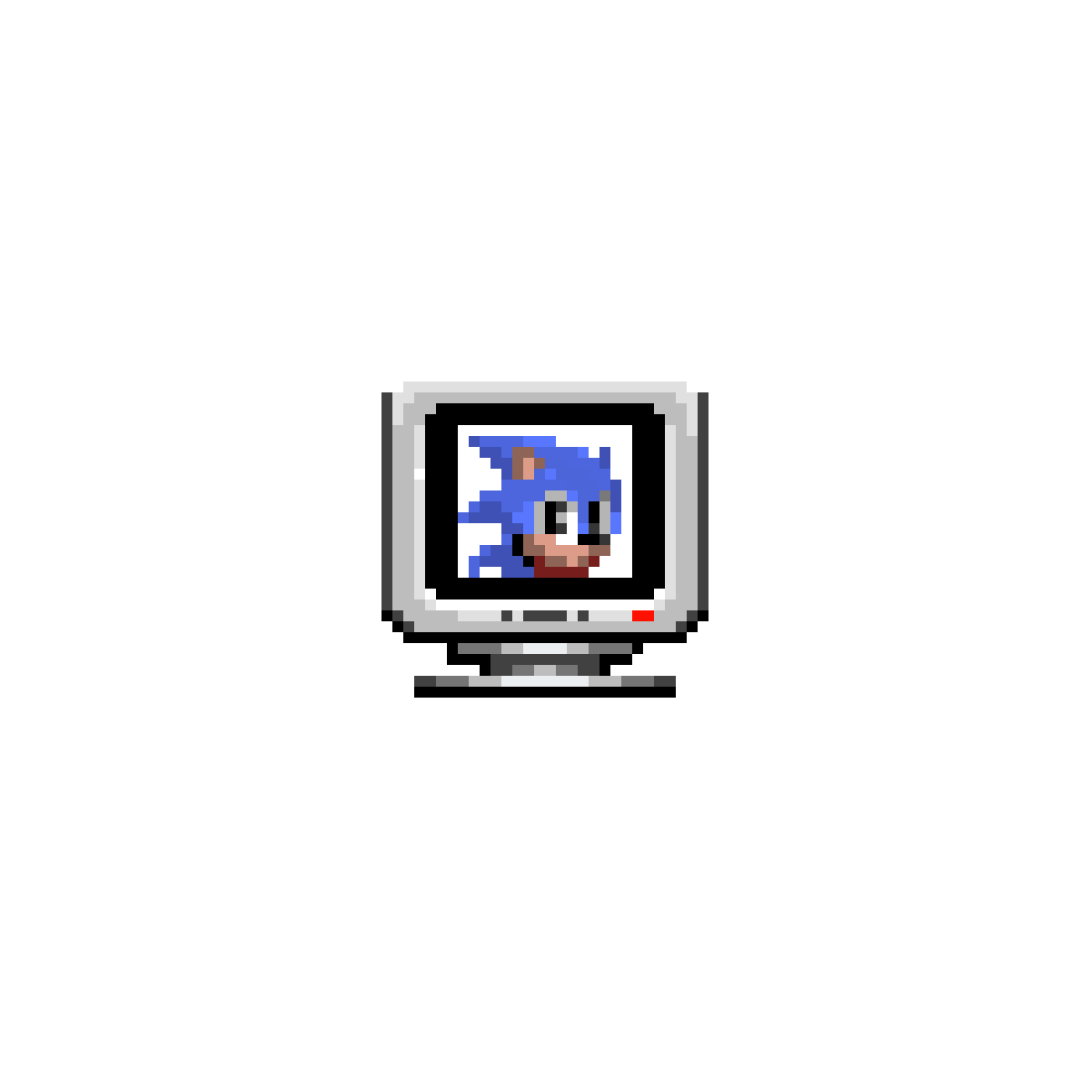 Pixilart - monitor by world-of-pixels