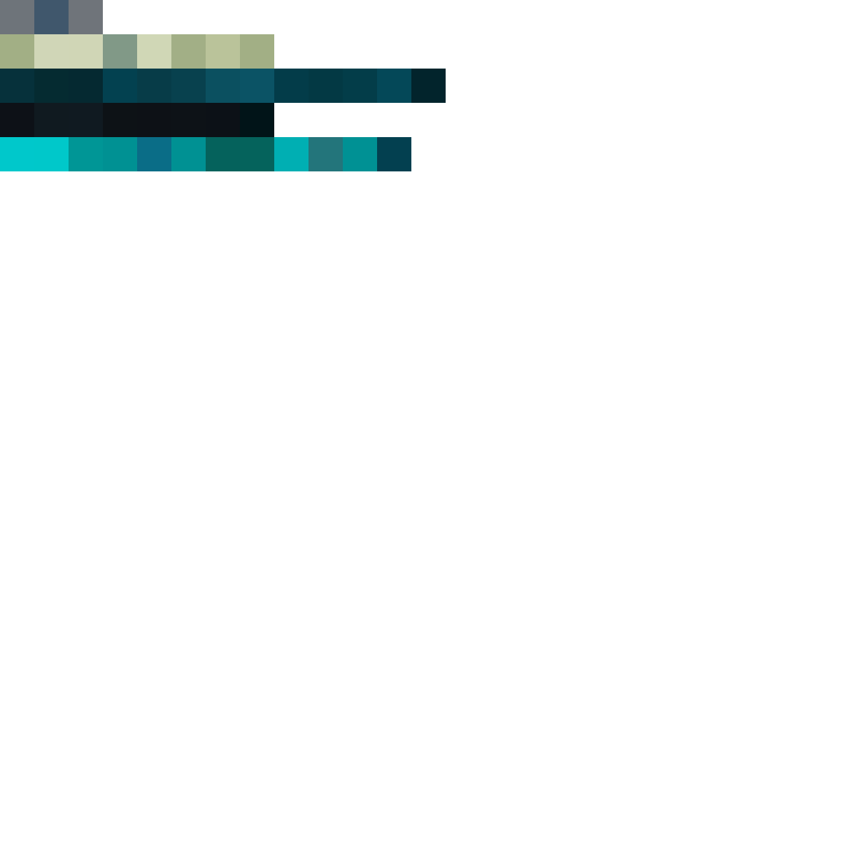 Pixilart - sculk colors by Shreezus