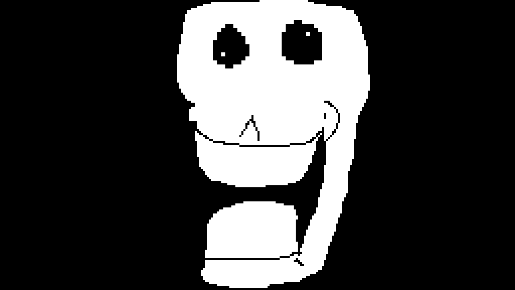 Pixilart - Papyrus Head Collab by the-mangle