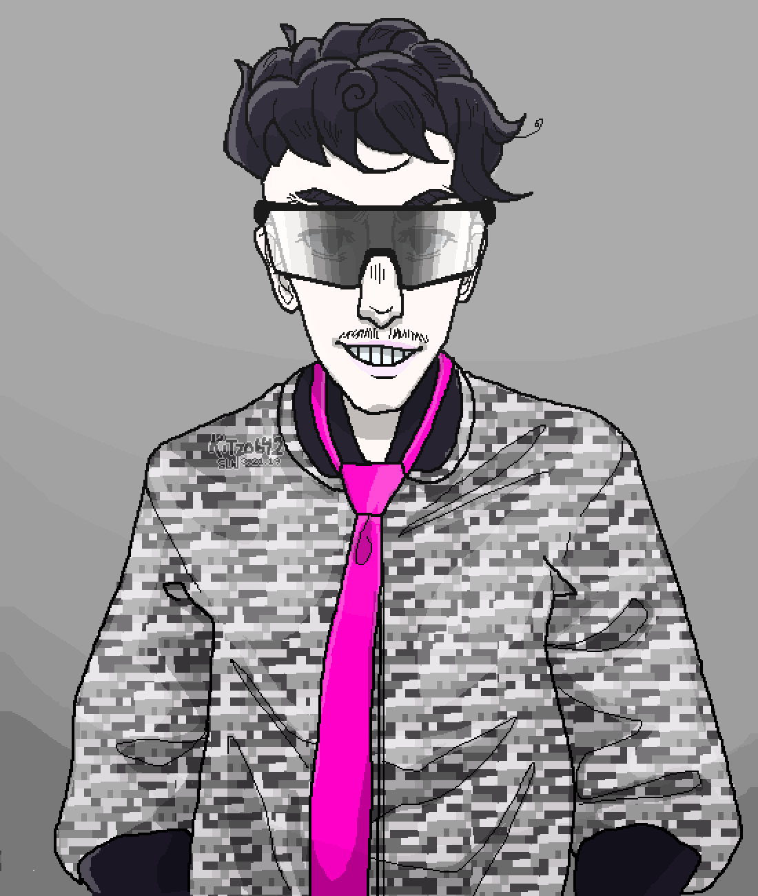 Pixilart - Tik-tok man by Kitzo642