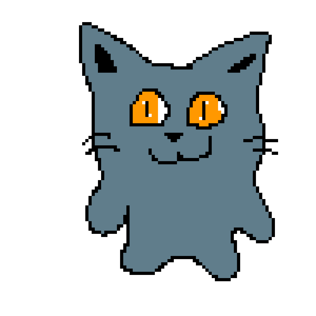 Pixilart - Angry cat by ExistenceIsFun