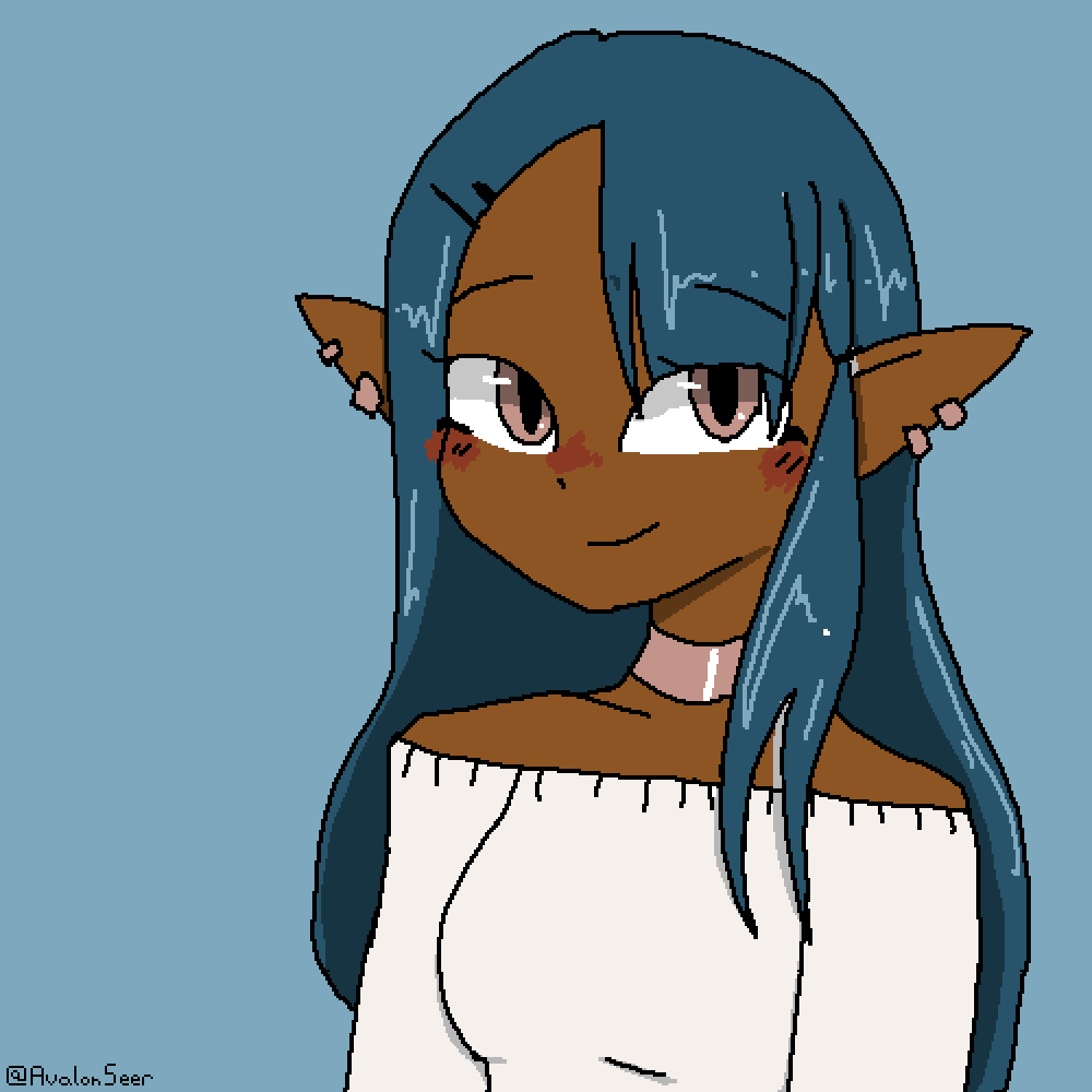 Editing Elf girl - Free online pixel art drawing tool - Pixilart