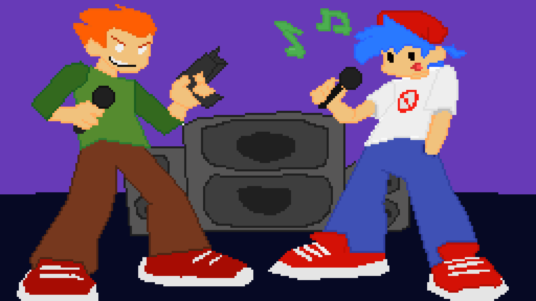 Pixilart - Friday night funkin Pico by goldencup55