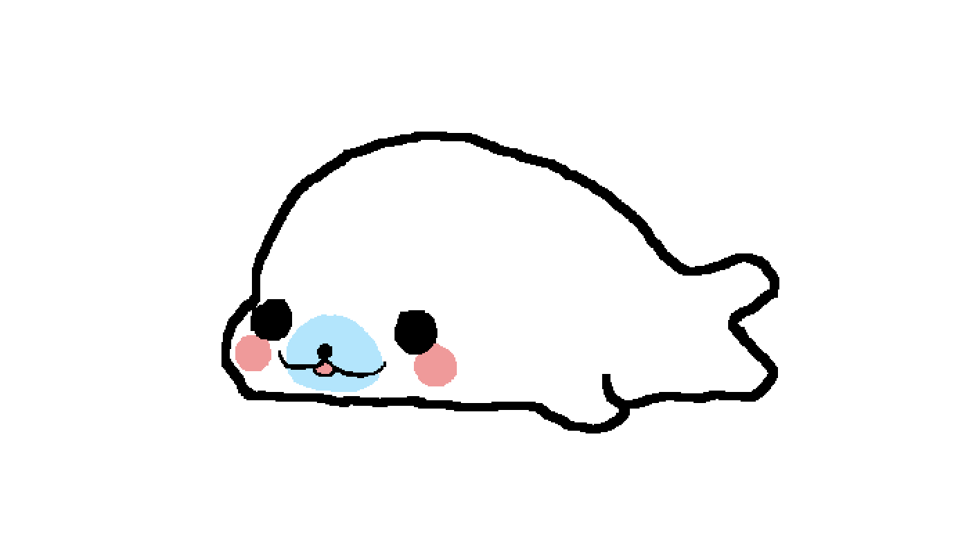 Pixilart - Adorable Seal! by Beeepbeep