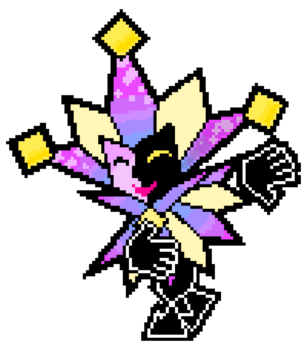 Pixilart - Dimentio by MiningMario