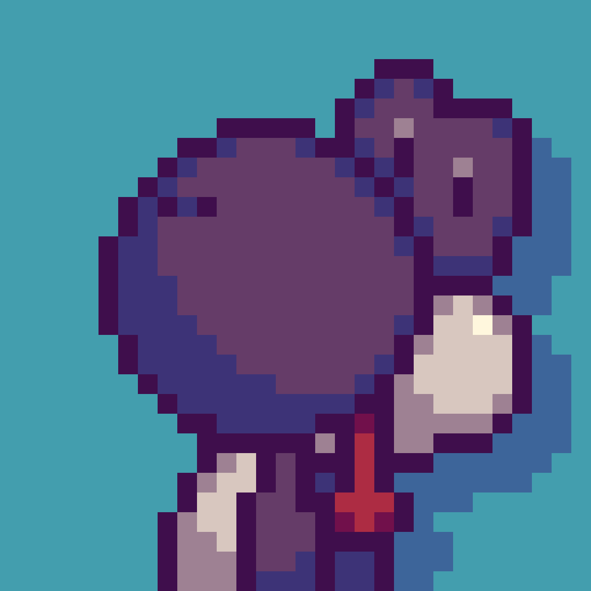 Pixilart - Purple Yoshi by SevenEleven