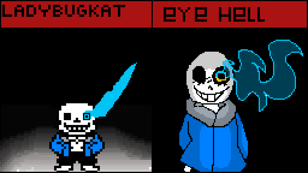 Pixilart - sans collab by eyehell by Anonymous