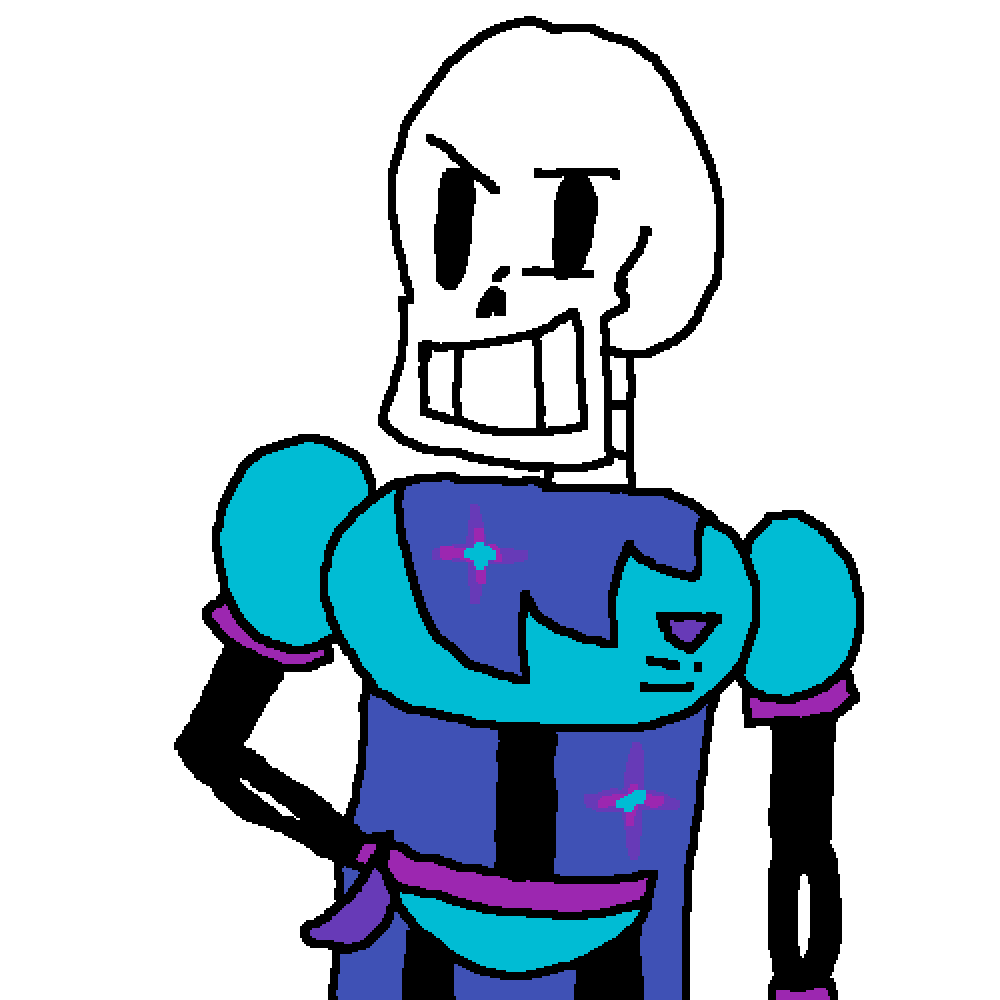 Pixilart - Voidtale Papyrus by BananaTem