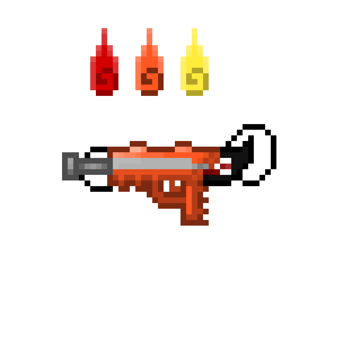 Pixilart - flamethrower by kitty-god