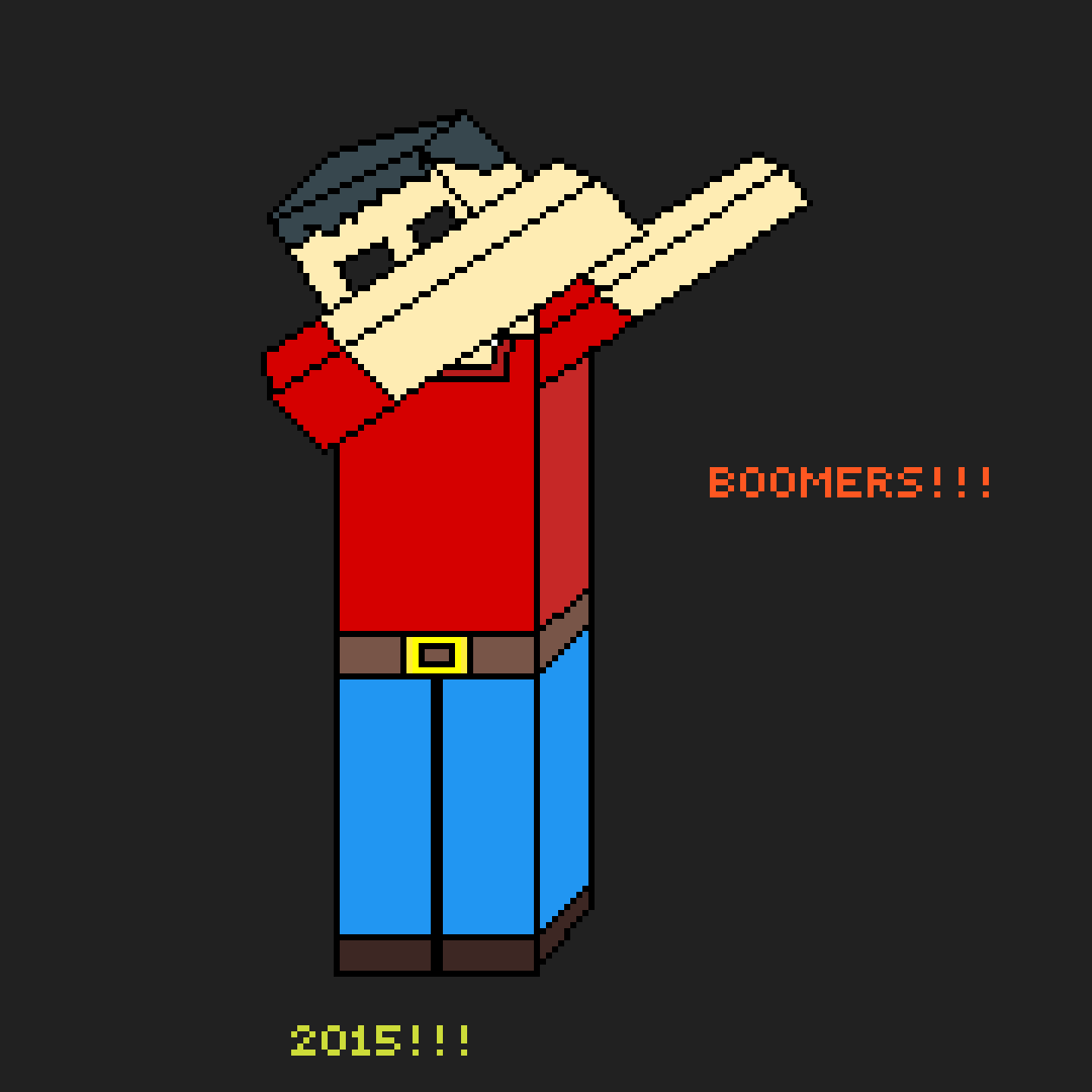 Pixilart - BOOMERS CRINGE SQUAD by Deadspirit46