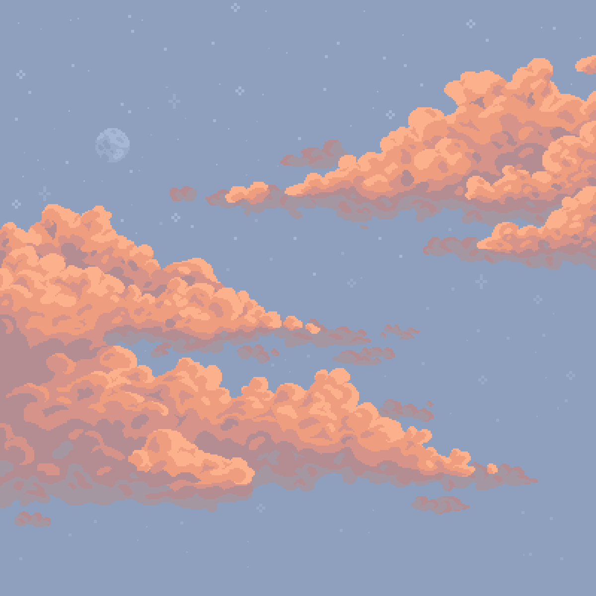 Pixilart - clouds by VisualFairG