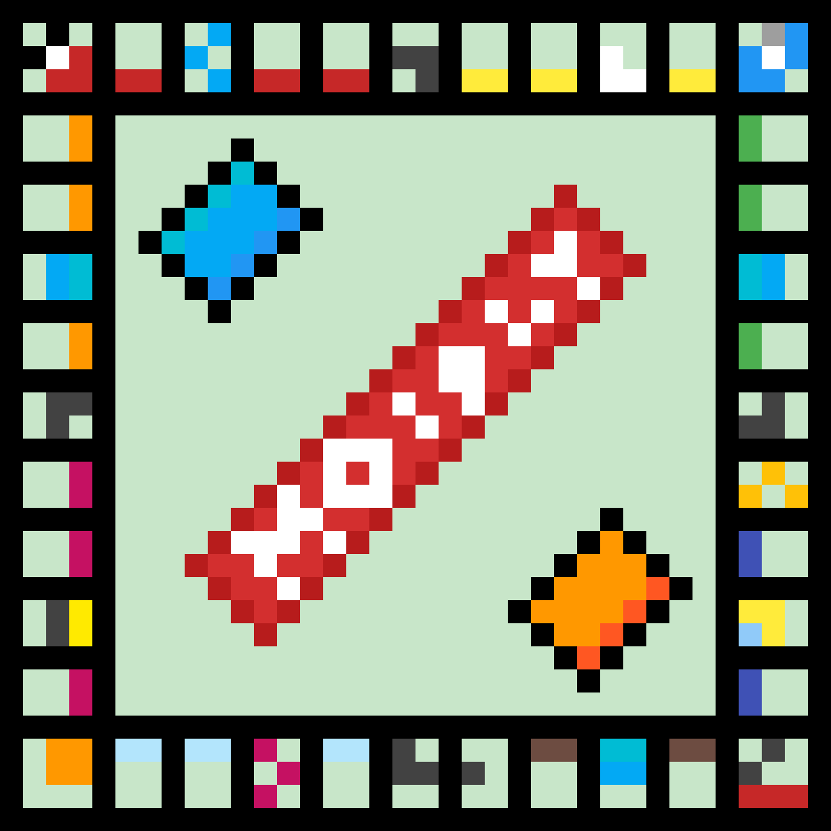 Editing A Monopoly Board - Free online pixel art drawing tool - Pixilart