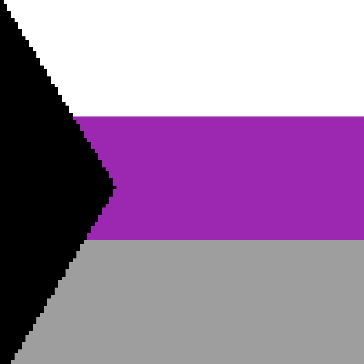 Pixilart - demi flag by froggybear