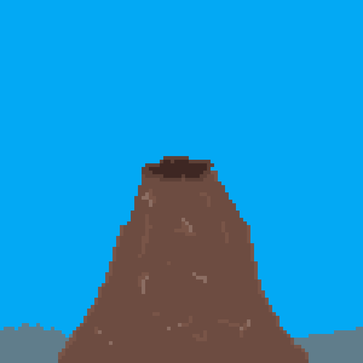 Pixilart - Erupting Volcano by BlackThunder