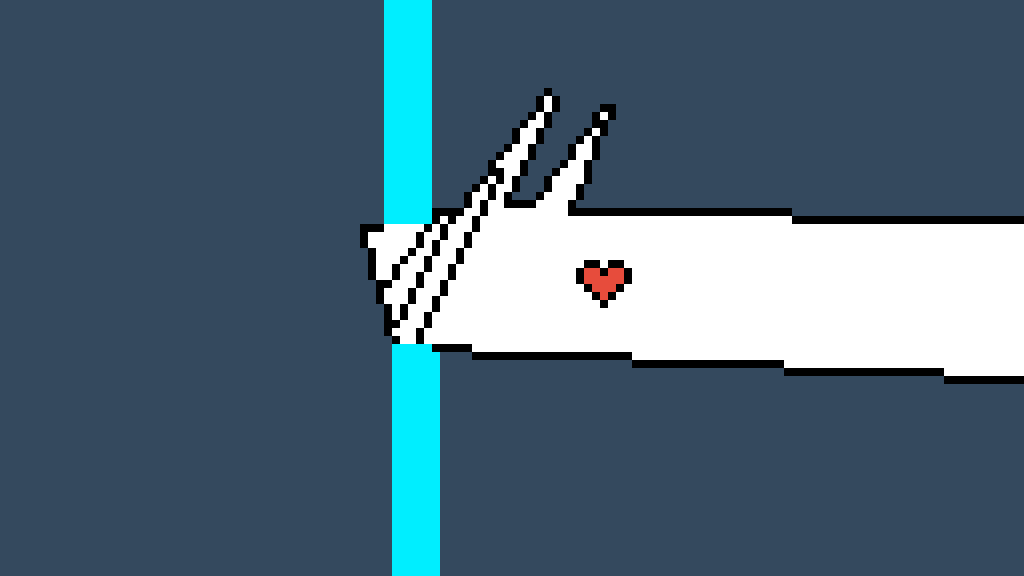 Pixilart - undyne spear by Azzy81