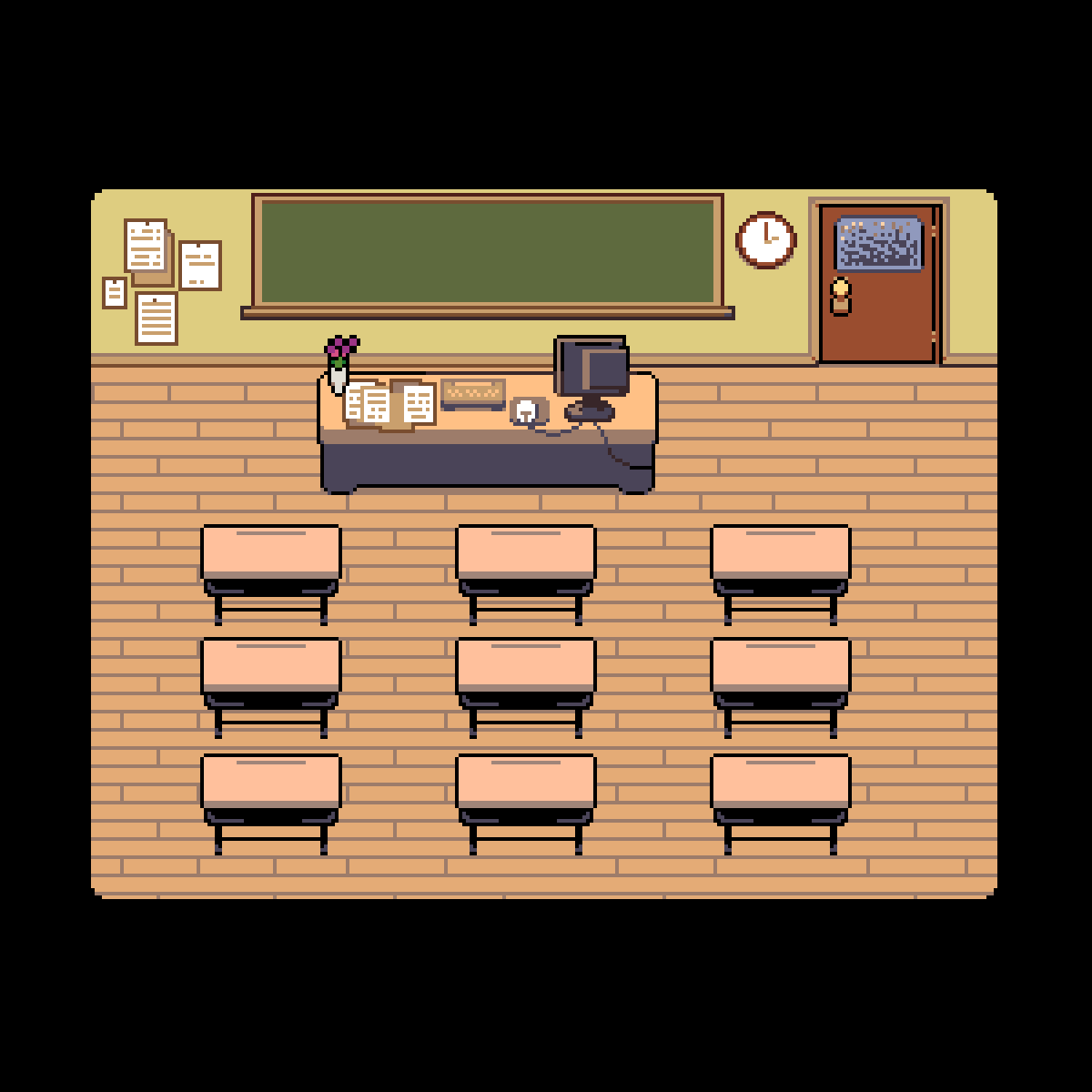 Pixilart - Deltarune classroom by SSChara