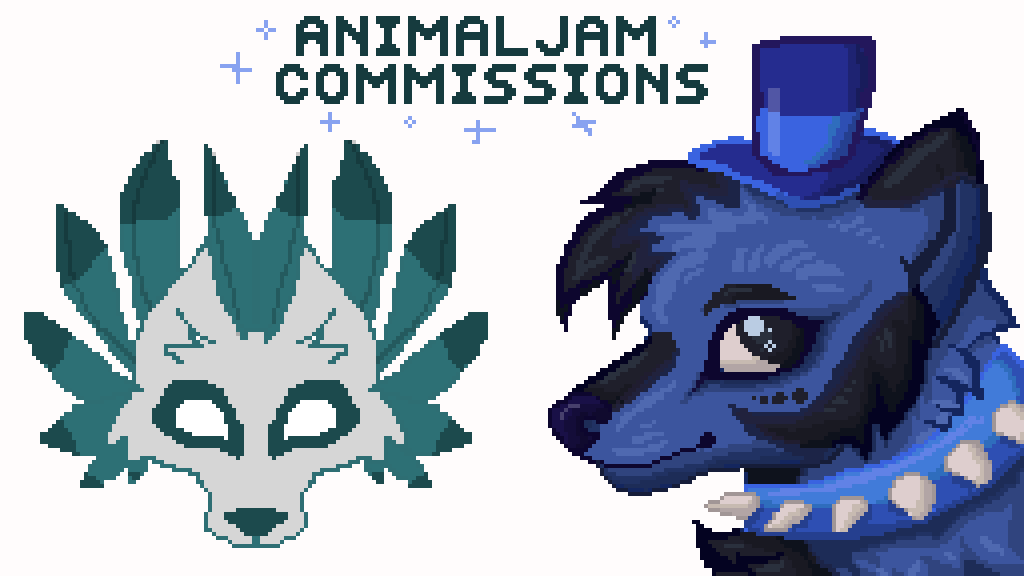 Pixilart - Animaljam Commissions are Open! by snafu