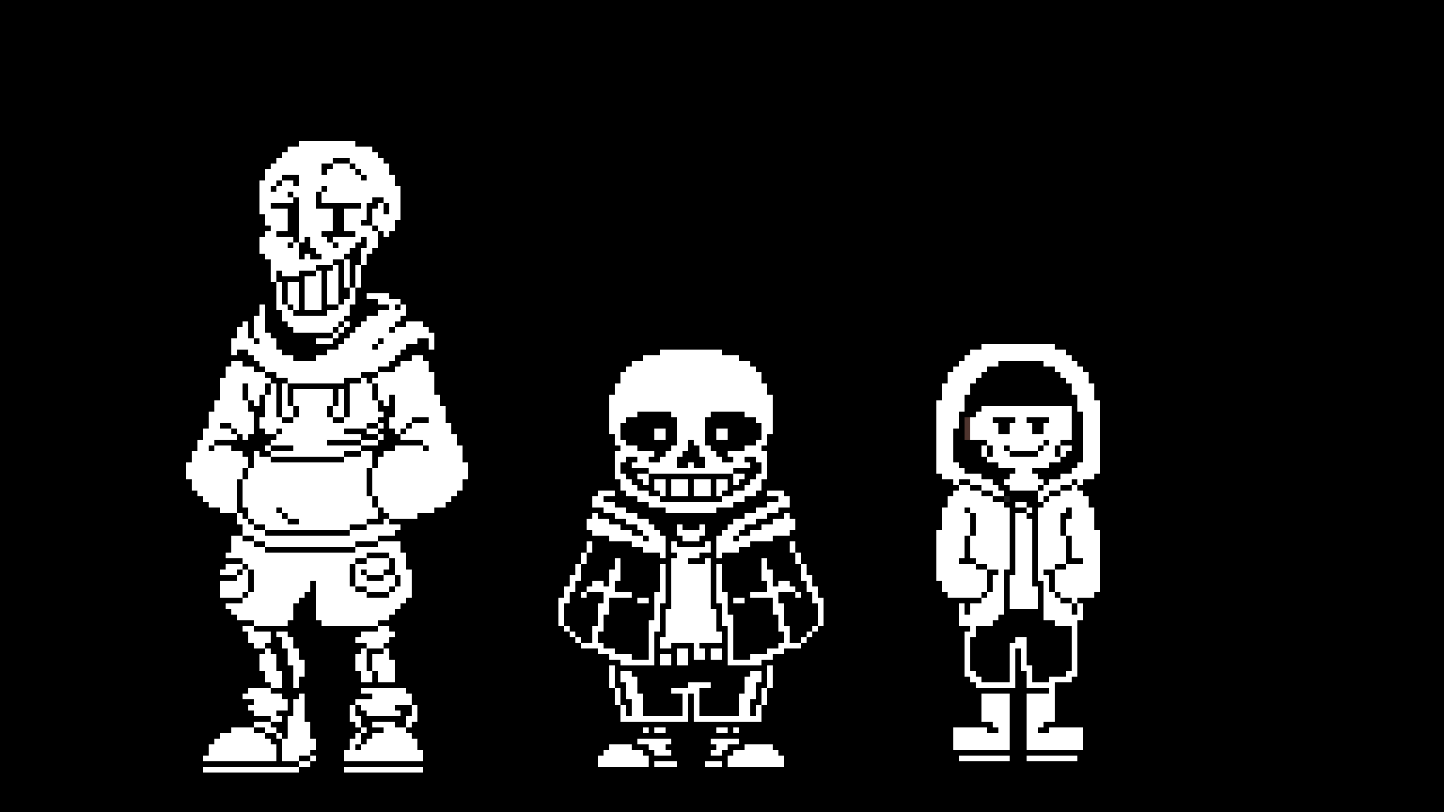 Pixilart - Bad Time Trio by SSebic