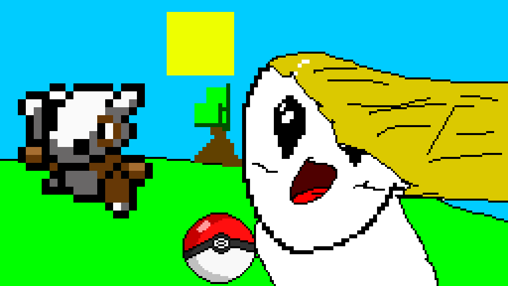 Pixilart A Wild Cubone Appeared By Moosefire