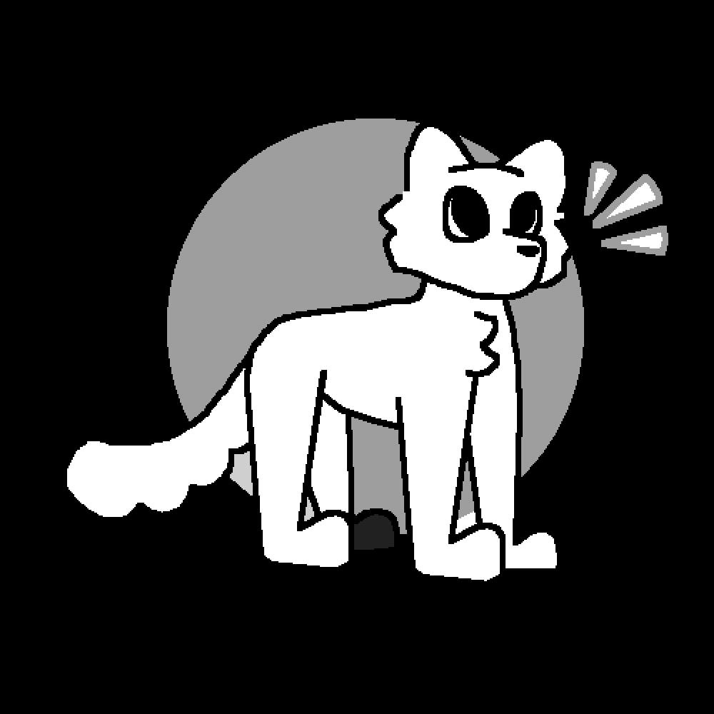 Editing Howling Wolf - Free online pixel art drawing tool - Pixilart