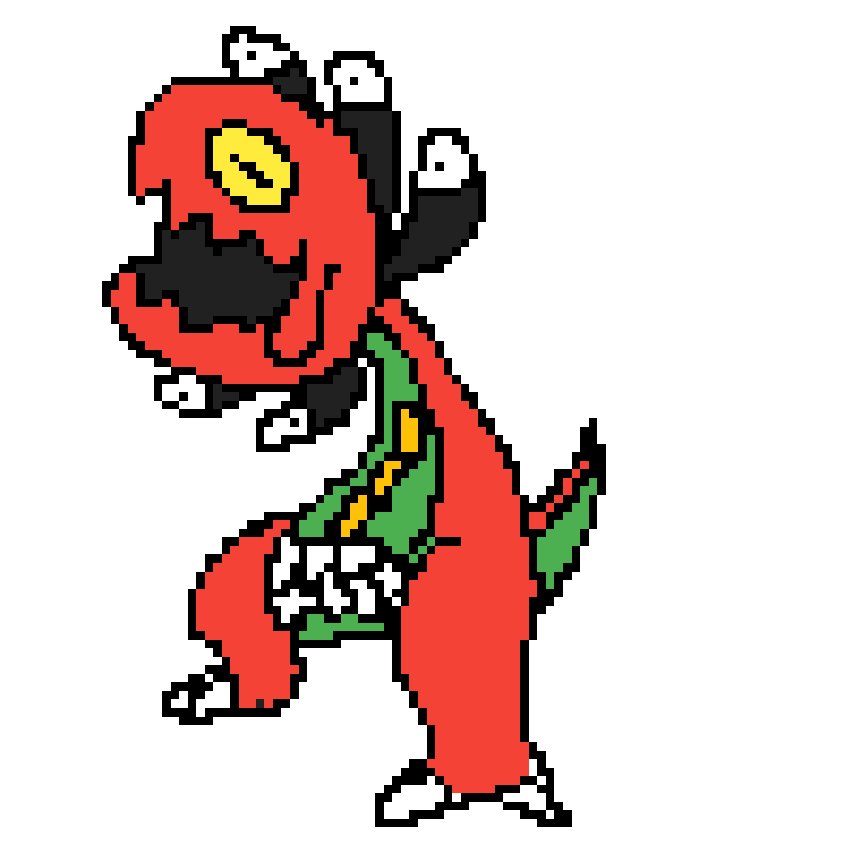 Pixilart - dragosaur by xxxdrawingxxx23