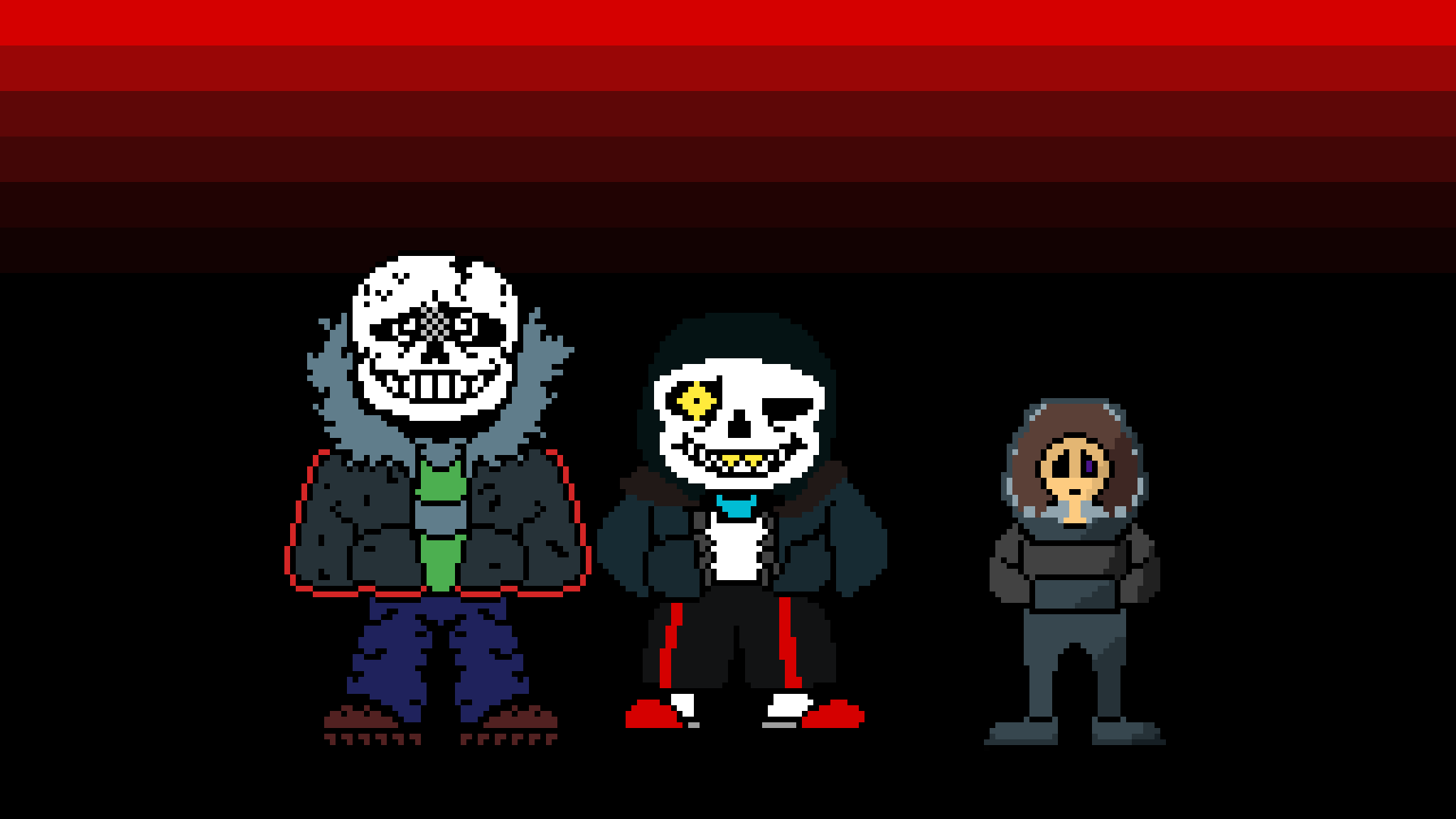 Pixilart - great time trio phase 1 by 0gamer2000