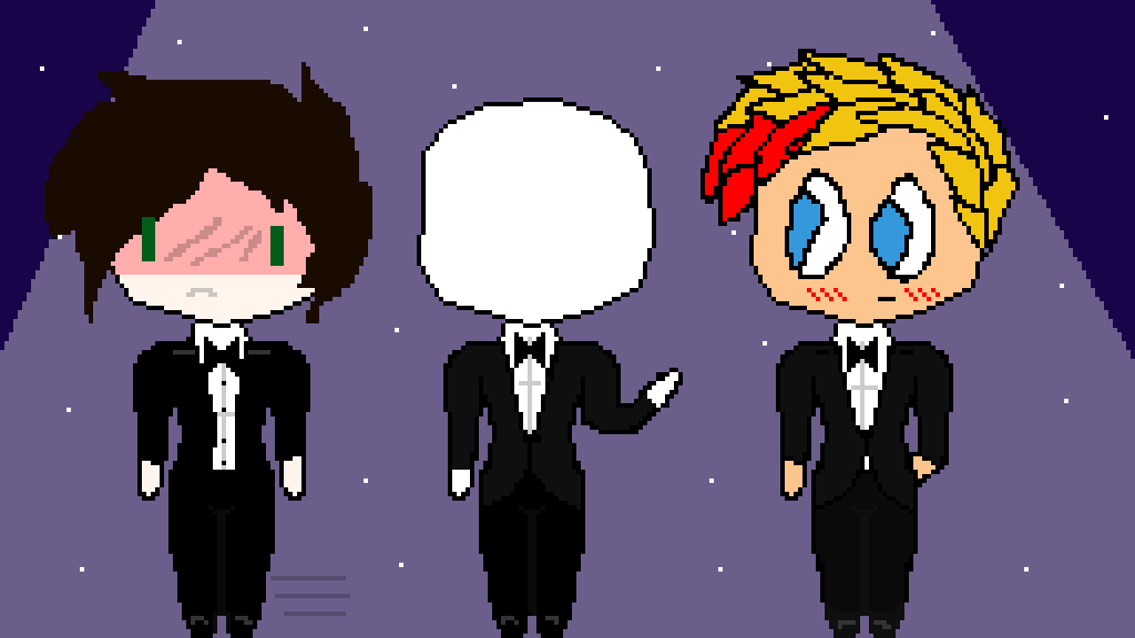 Editing prom- guys version - Free online pixel art drawing tool - Pixilart
