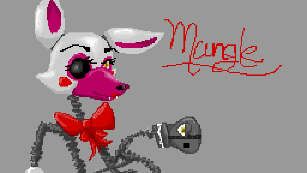 Pixilart - Mangle FNAF by SilverShadow