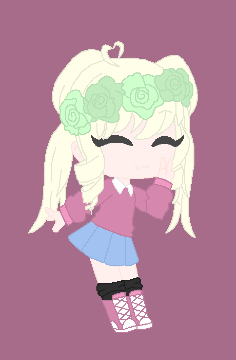 Pixilart - Cute Gacha Girl by harukakiritani