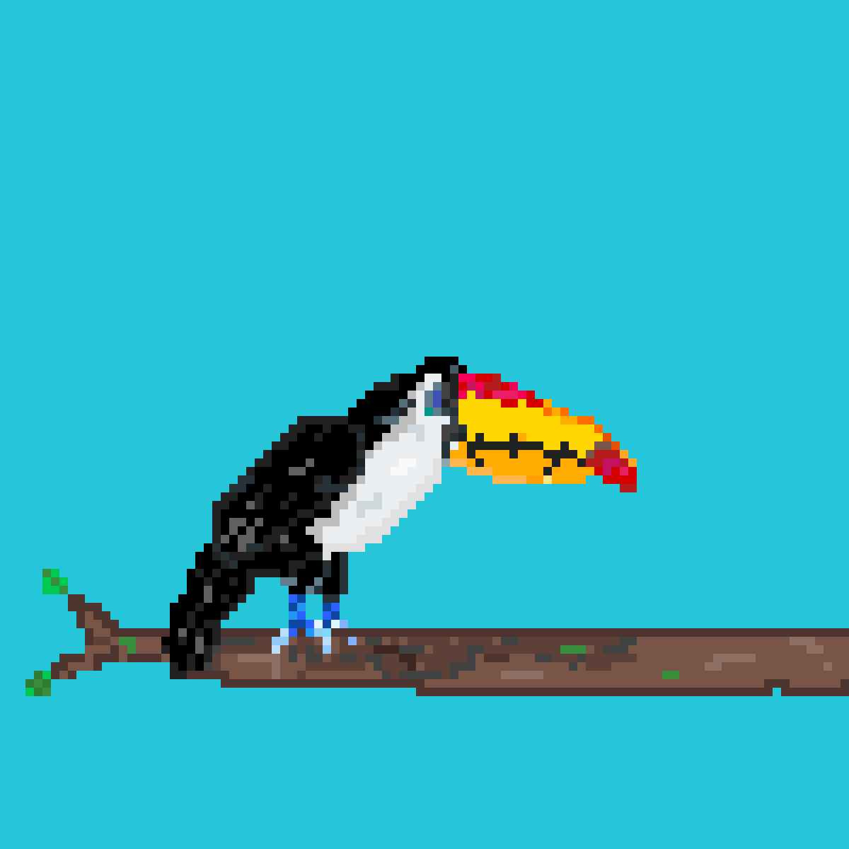 Editing Toucan - Free online pixel art drawing tool - Pixilart