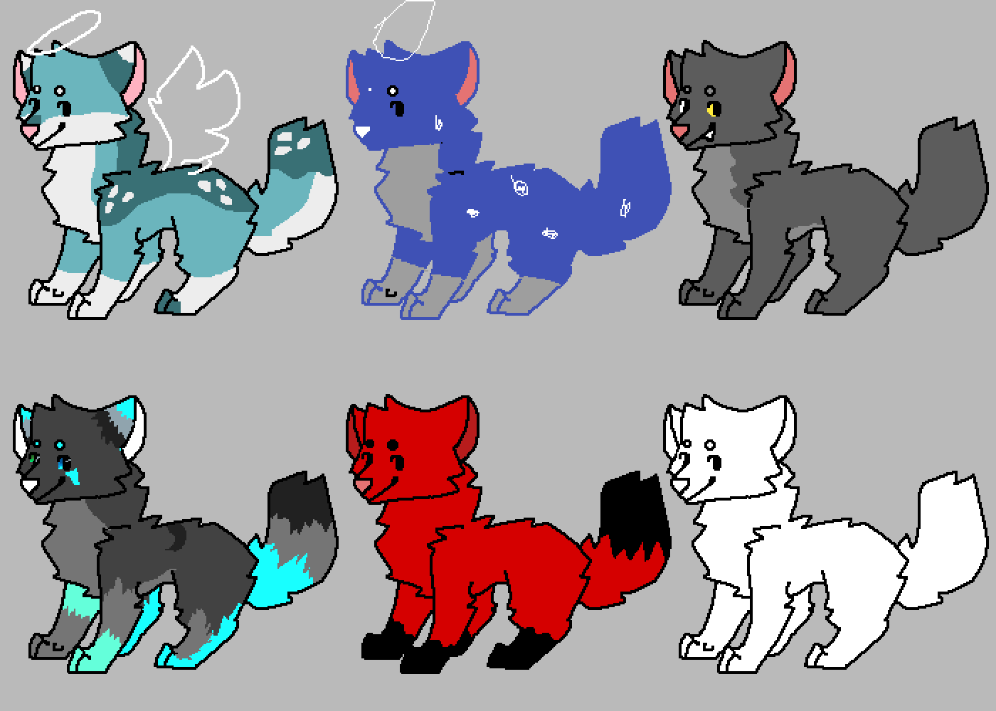 Pixilart - Make your own wolf by Crackhead