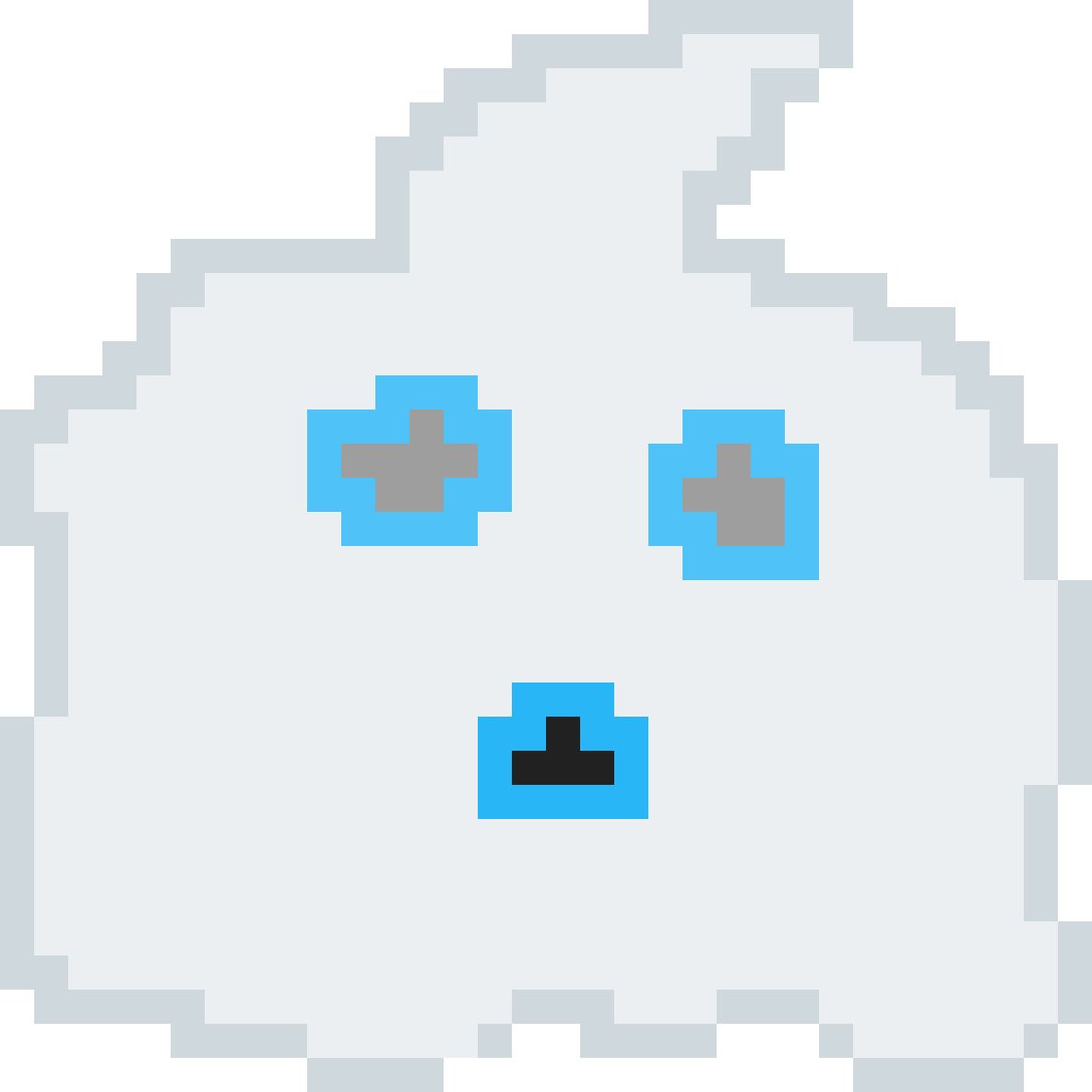 Pixilart - cloud ghost enemy 2 by Farruggia