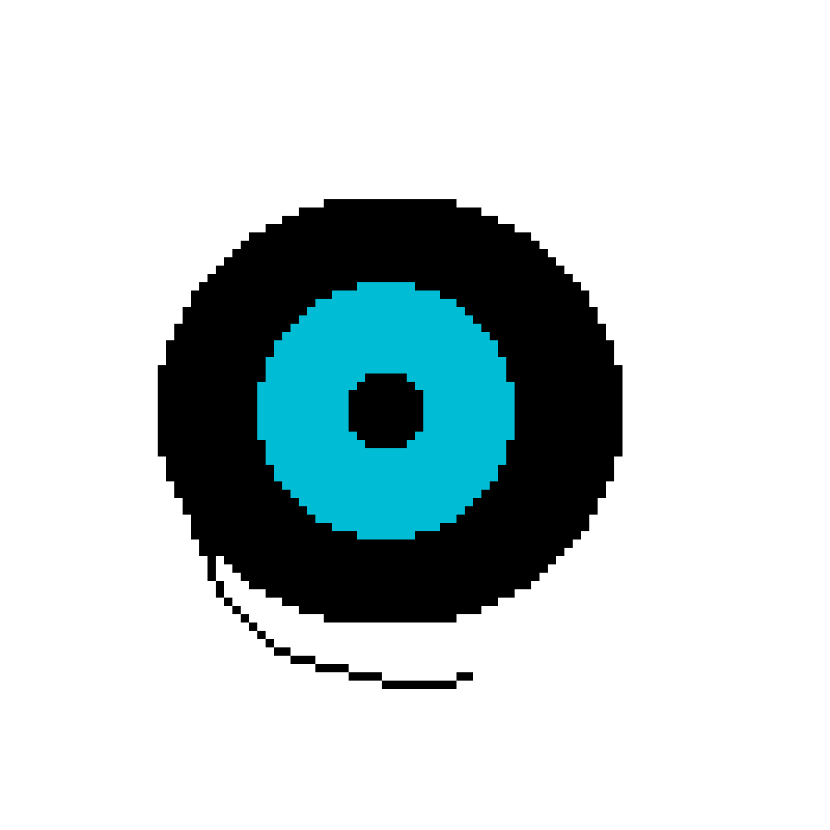 Pixilart - AU Sans Eye by bloodtale